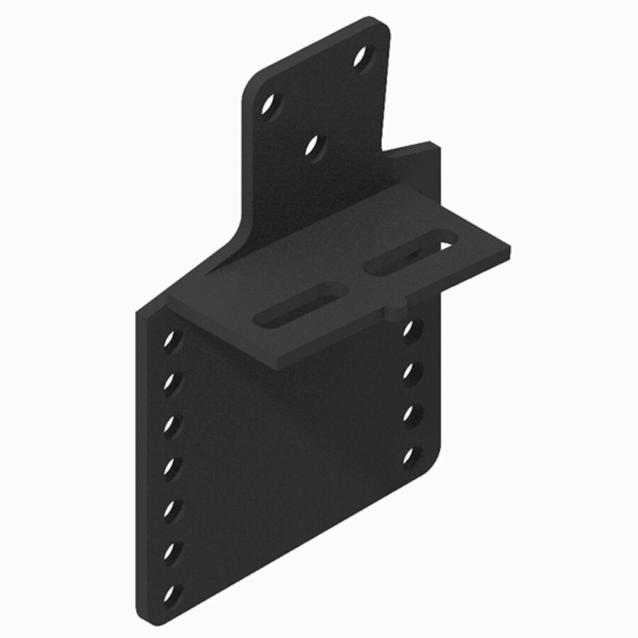 1988-2000 GM 1500/2500/3500 Passenger Side Push Beam Support Plate