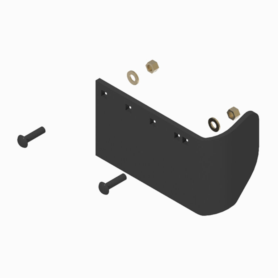 Curb Guard Kit Driver Side Super Duty XT