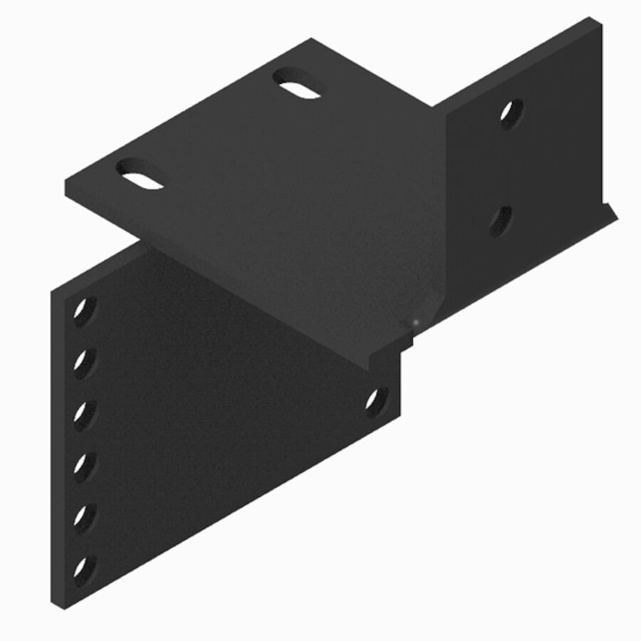 1991-2002 GM 3500 Driver Side Push Beam Support Plate