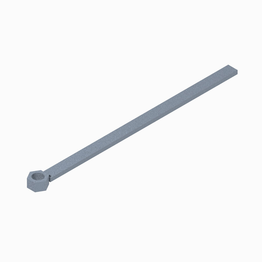 1/2 Nut Bar Assembly